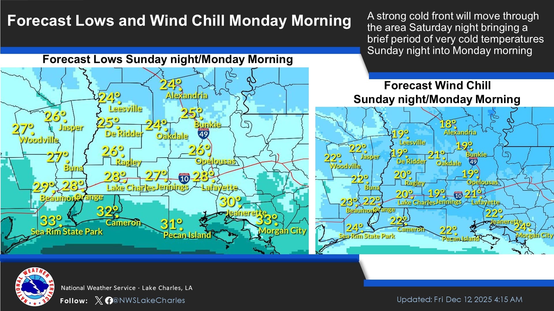 Sub-Freezing Temperatures Expected Overnight Sunday Into Monday ...