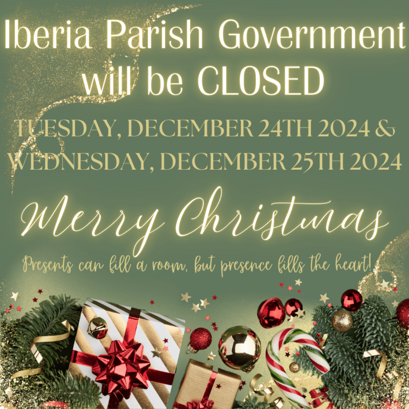 Christmas 2024 | Iberia Parish Government